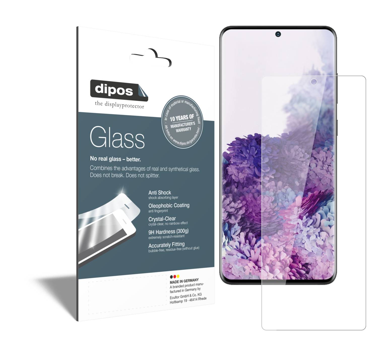 Protector De Pantalla Para Samsung Galaxy S20 Plus Vidrio Flexible